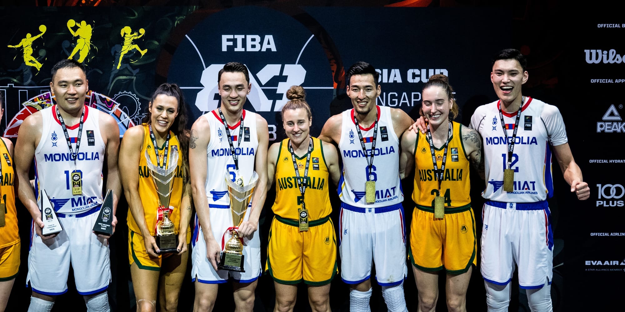 Mongolia and Australia win FIBA 3x3 Asia Cup 2023