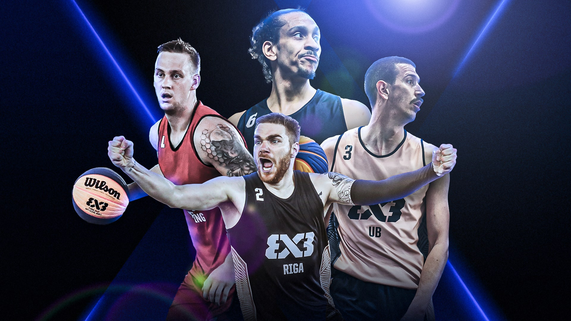 Which player is No.1 on offense in FIBA 3x3 World Tour 2023?