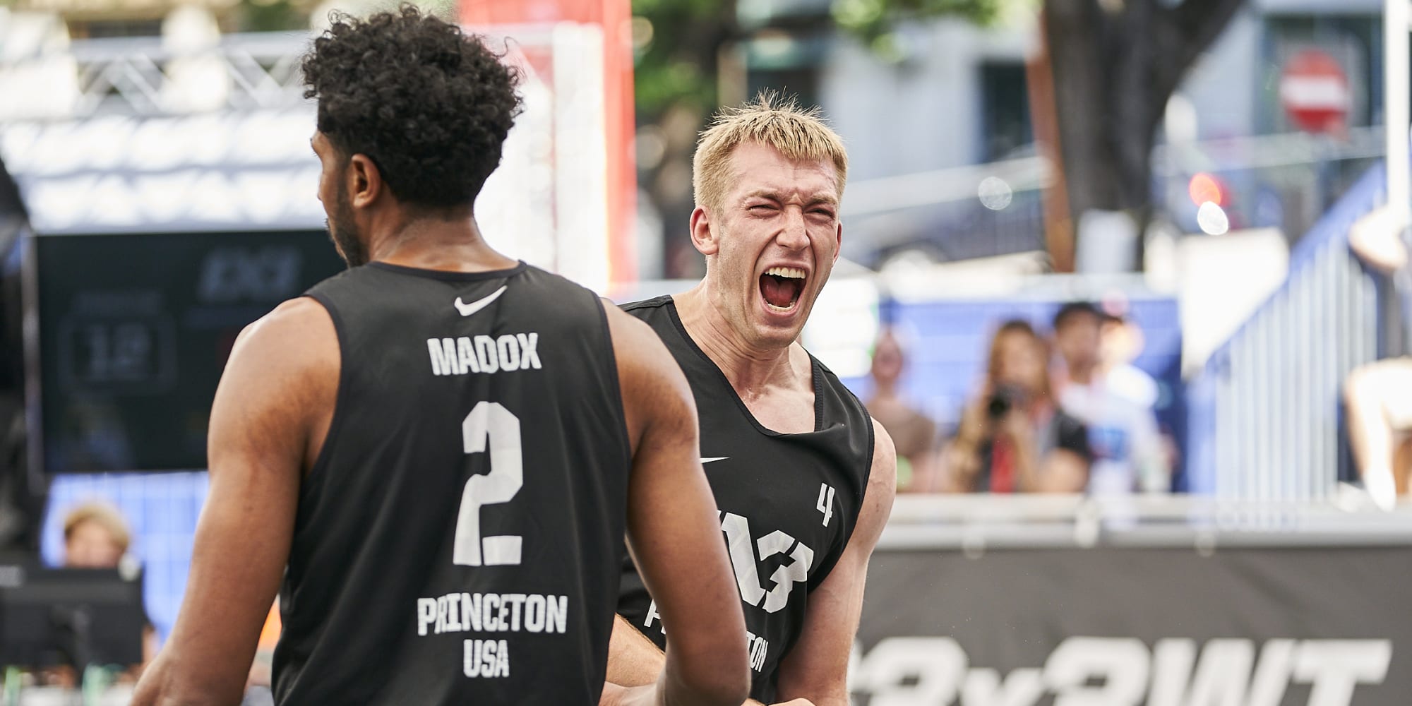 Powerful Princeton flying USA’s flag at World Tour Los Angeles Masters ...